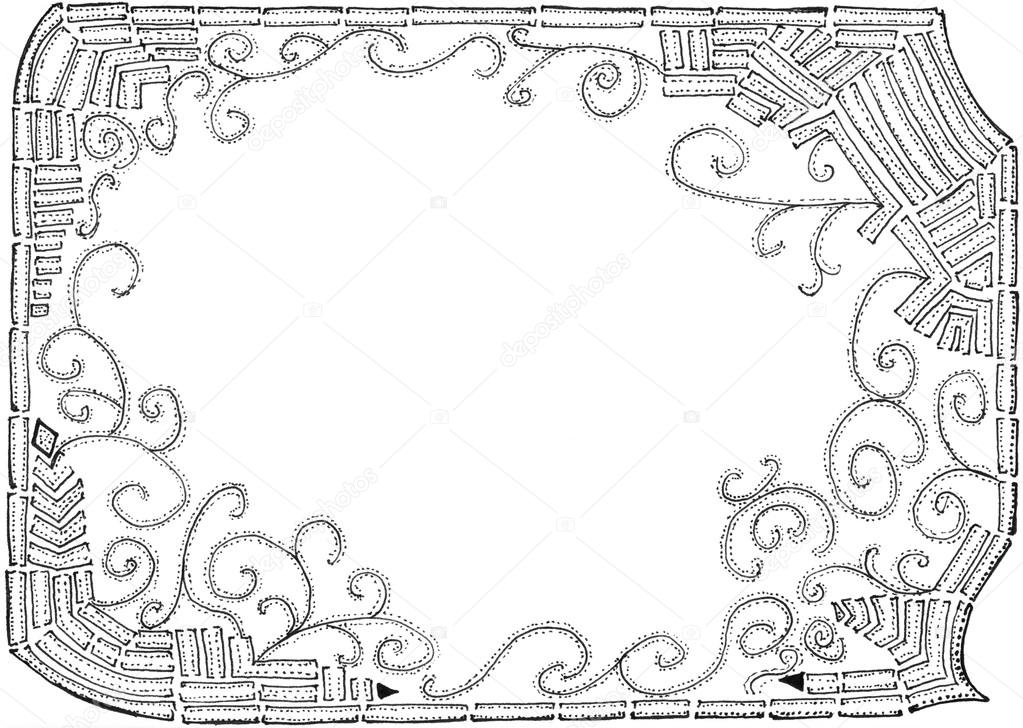 Unique, abstract pattern. Made with unique drawings and sketches Stock ...