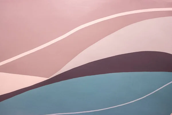 Abstract pastel lines and curves background and texture - Stock Image ...