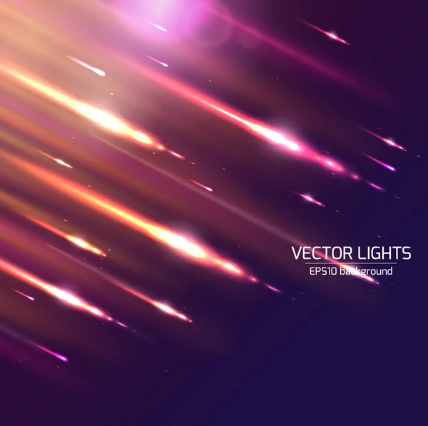 Abstract bright cosmic background with blurred light rays Stock Vector ...