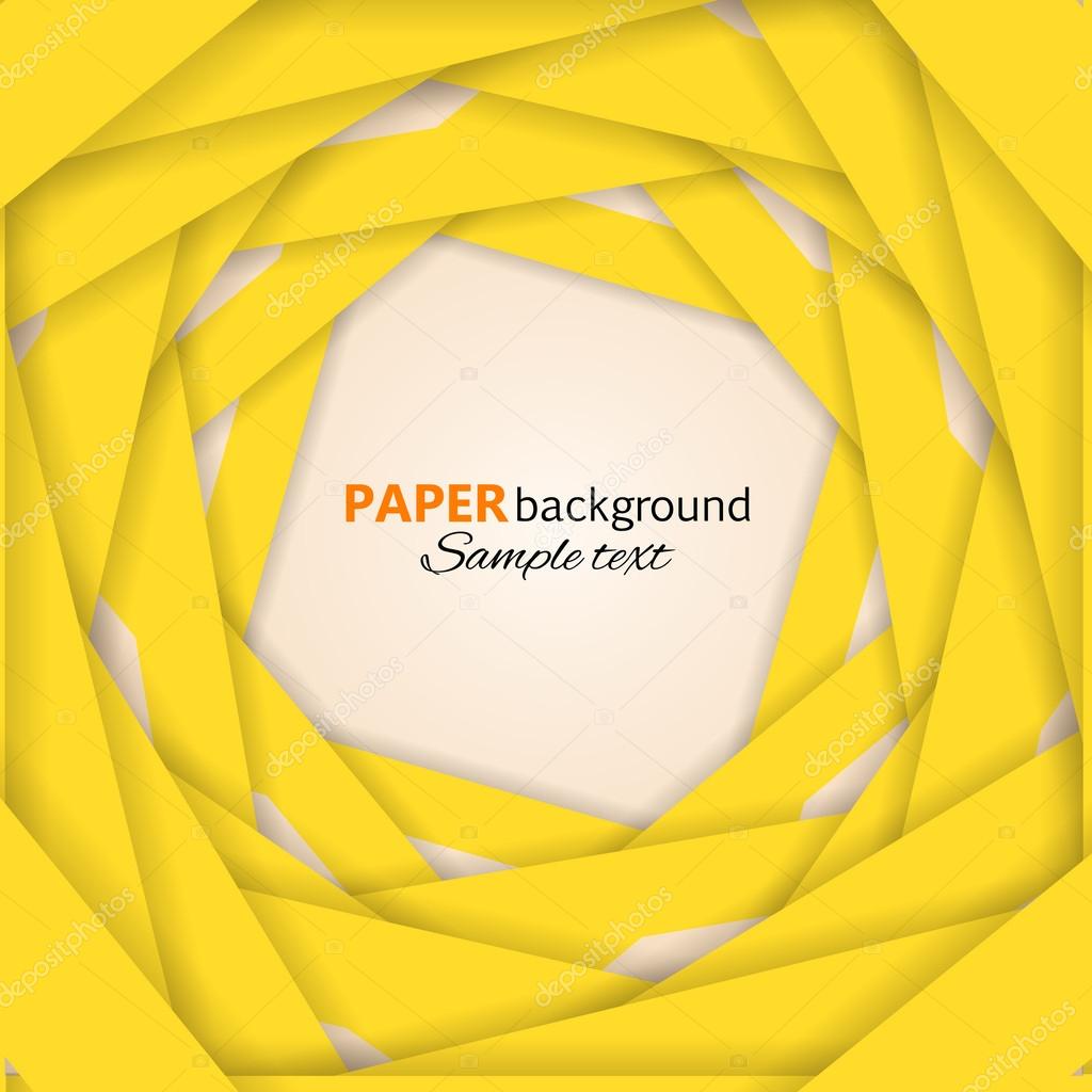 Yellow abstract background. Stock Vector Image by ©VectorGift #38992571