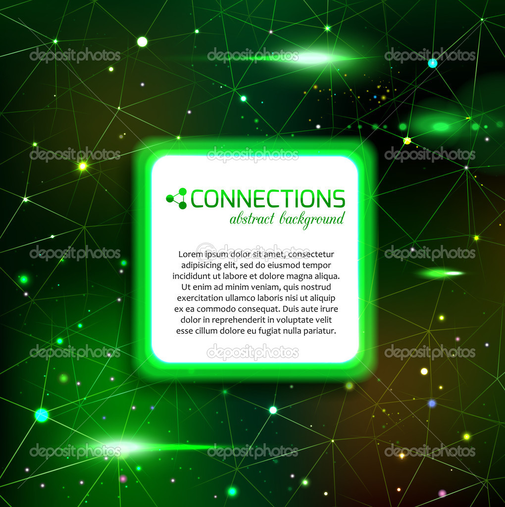 Network technology connections background Stock Vector Image by ...