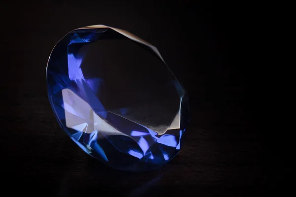 Blue diamond. - Stock Image - Everypixel