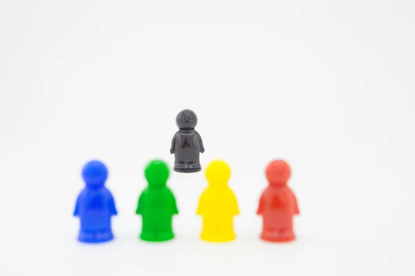 Crowd of the colorful toy people Stock Photo by ©Nomadsoul1 41012789