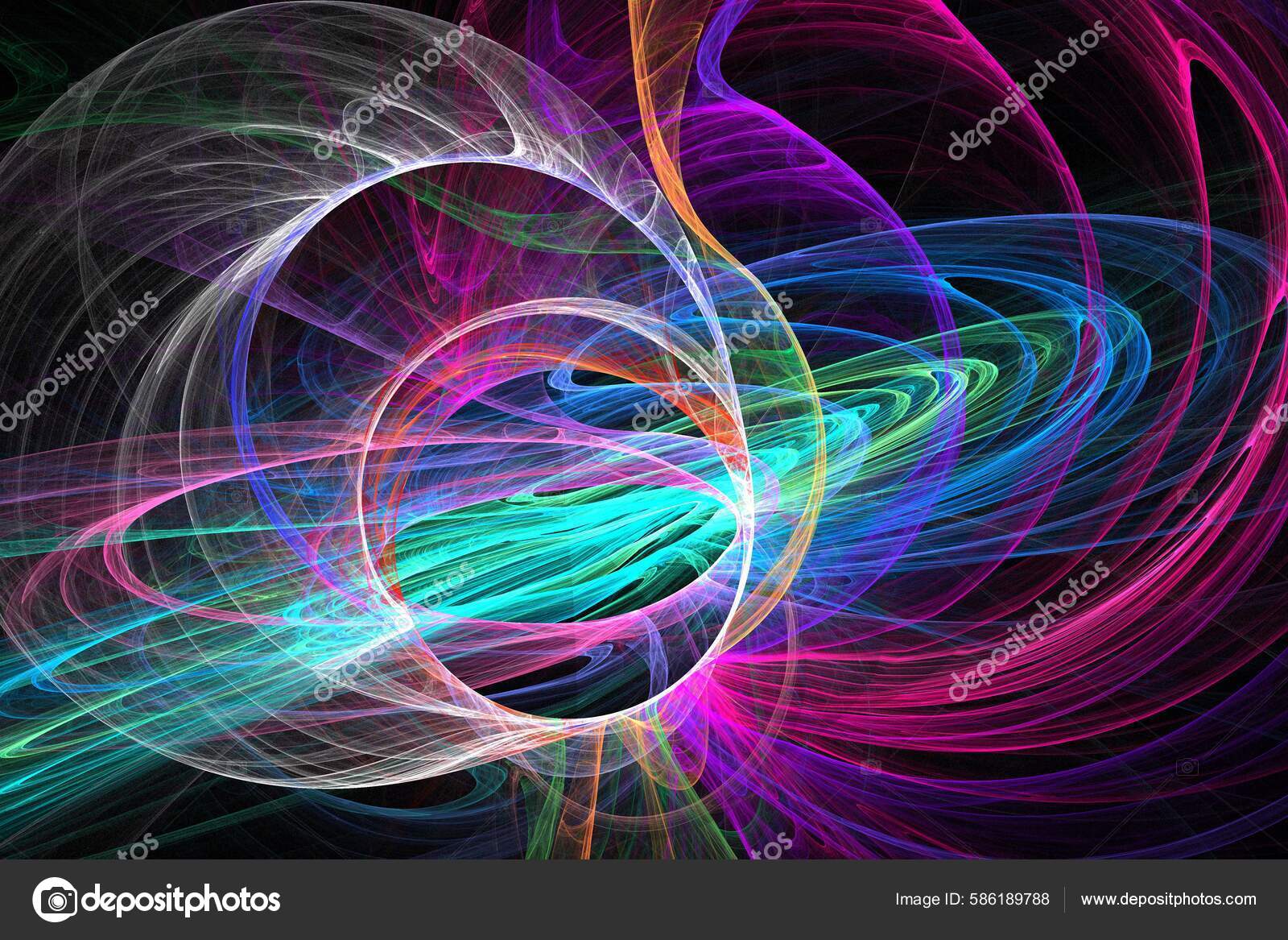 Abstract Background Color Trends 2022 Illustration Rendering Black ...