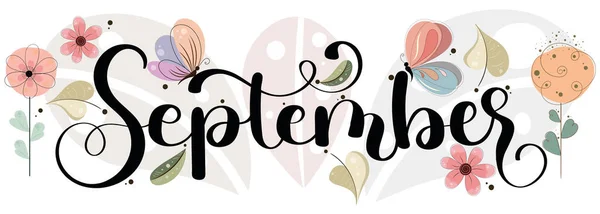September Month Clip Art