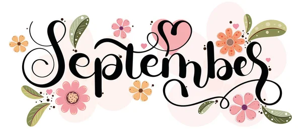 September Month Clip Art