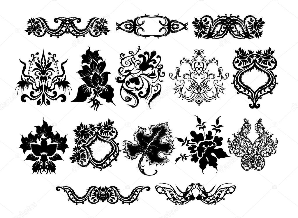 Collection d'éléments de design Vecteur par ©irstone 37907439