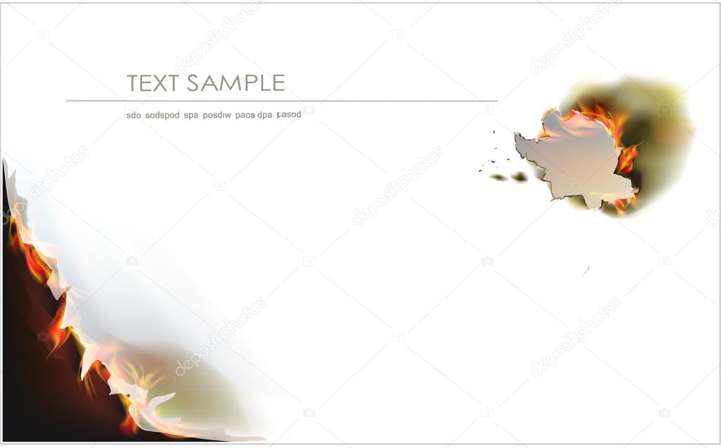 Paper background and flames Stock Vector Image by ©irstone #43026435
