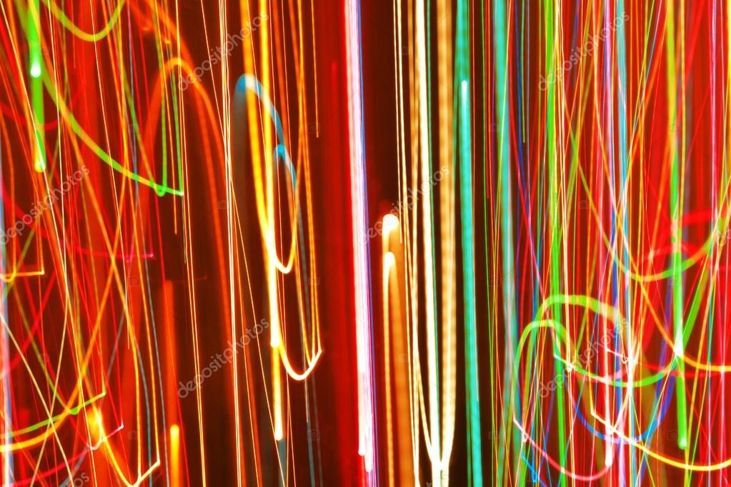 Long exposure light neon pattern texture — Stock Photo © Rudnicki #39062451
