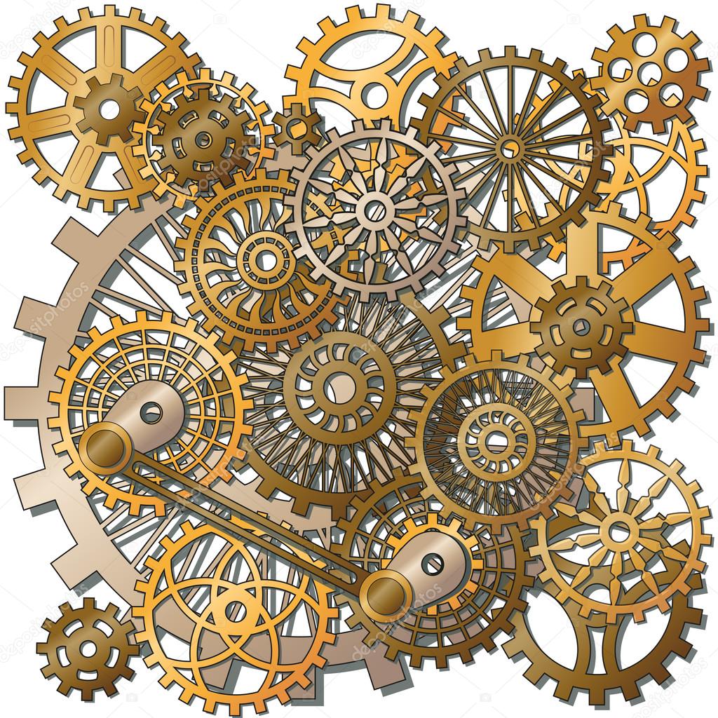 Steampunk Sketch Gears