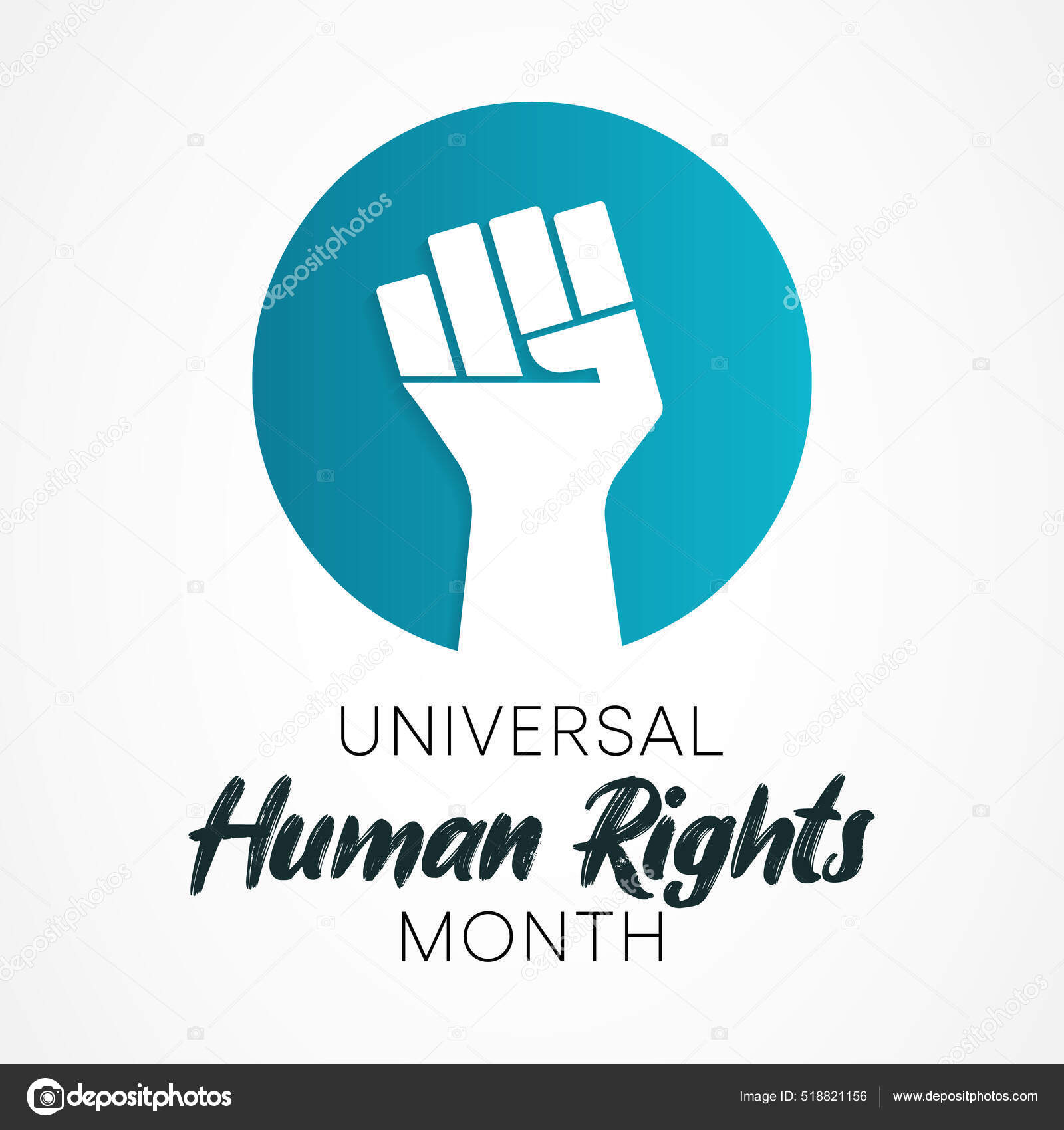 Universal Human Rights Month Observed Every Year December Time People