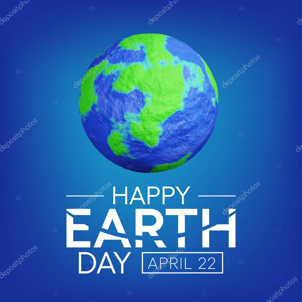 El día de la Tierra se celebra cada año el 22 de abril, para demostrar ...