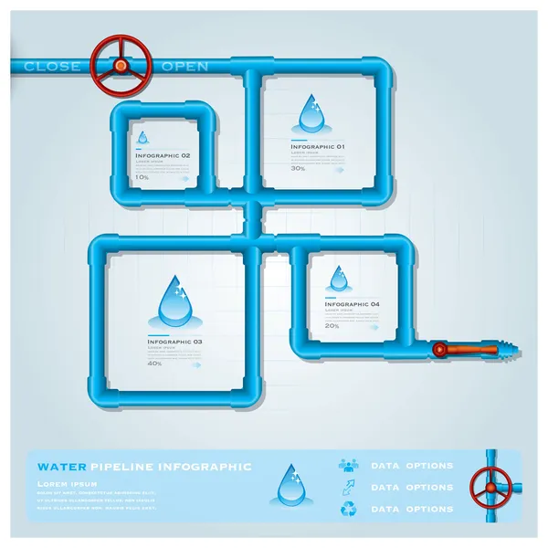 Water pipe infographic Vector Art Stock Images | Depositphotos