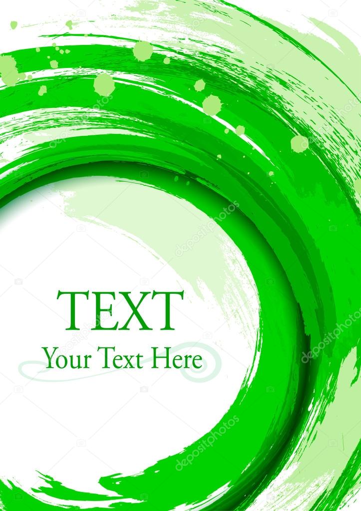 Green vertical background for corporate look. Abstract design el Stock ...