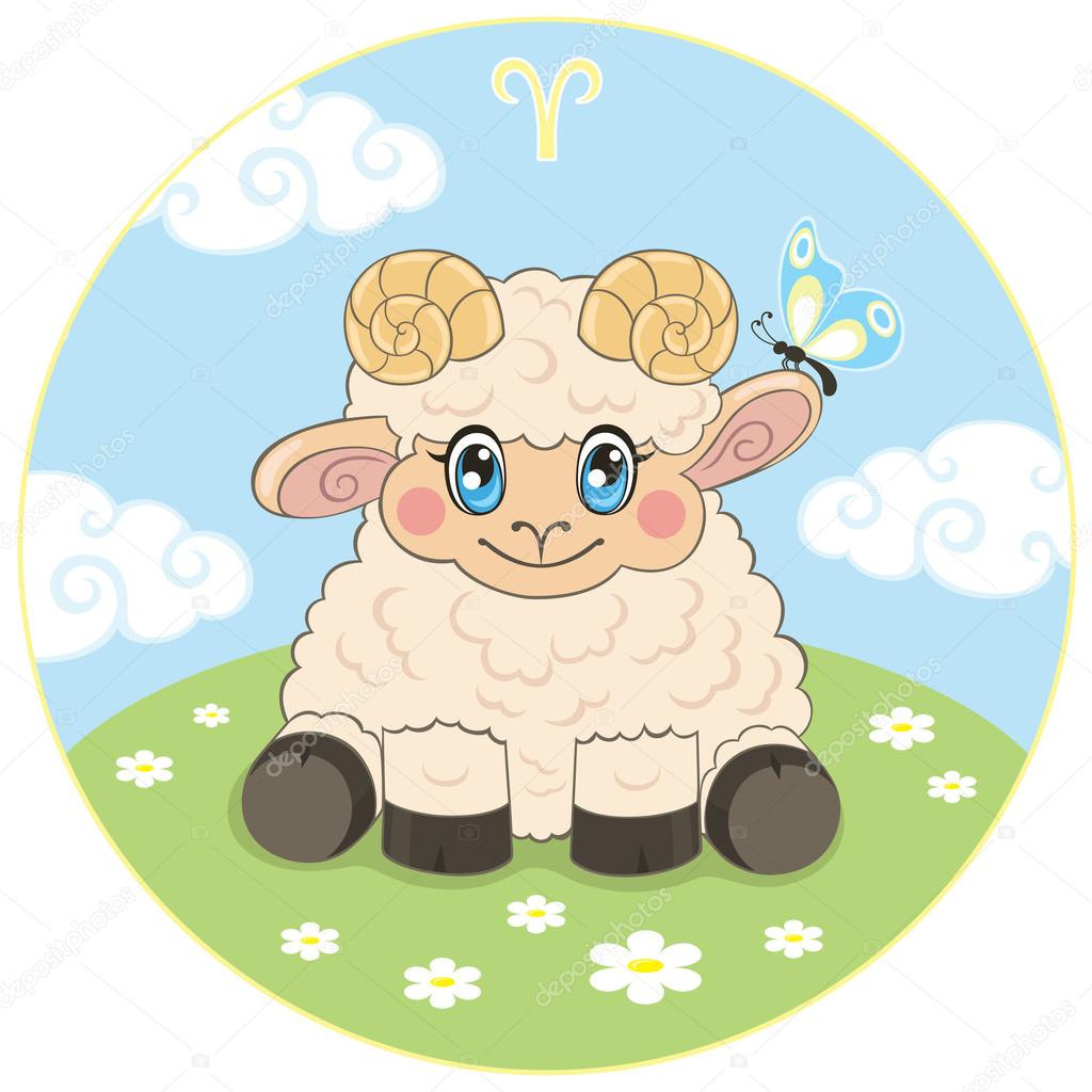Cute Aries Ram