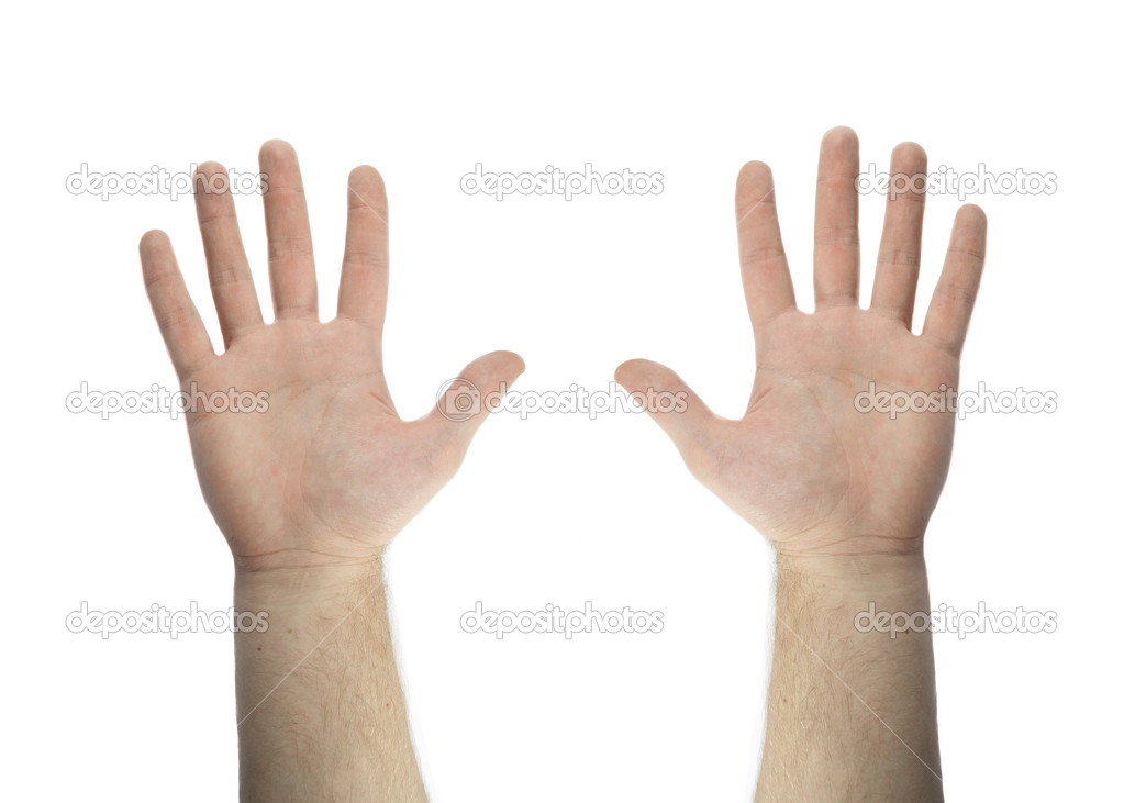 Dos manos.: fotografía de stock © v-strelok #37114231 | Depositphotos