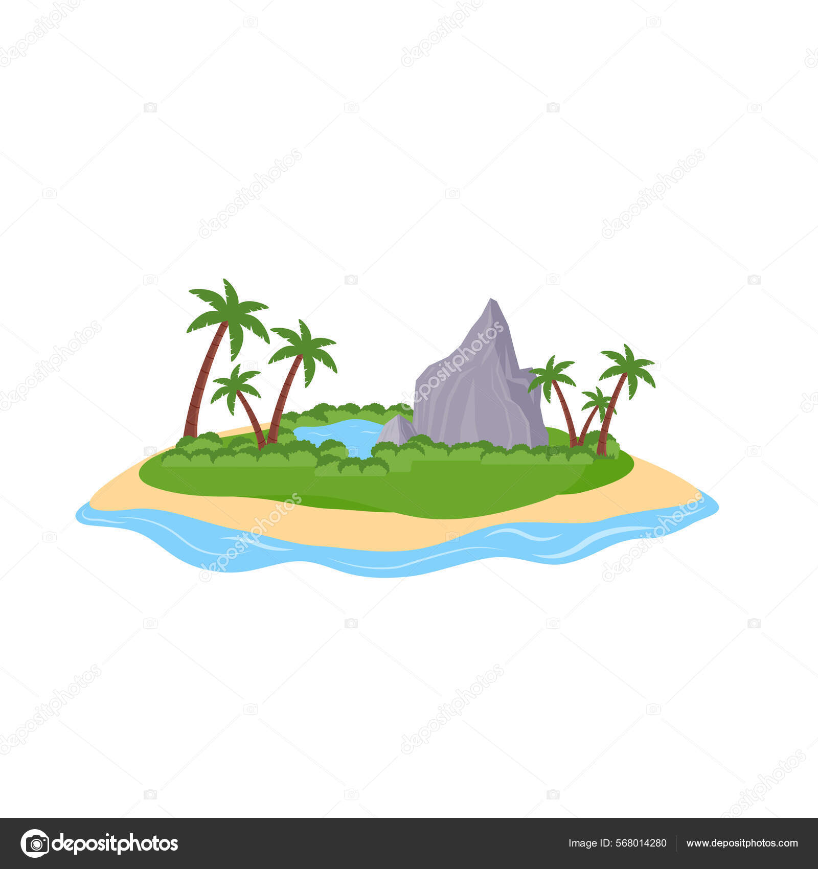Insel Clipart House