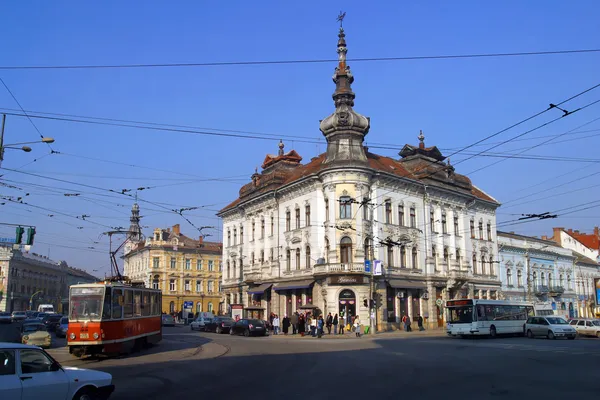 Streets of Cluj-Napoca – Stock Editorial Photo © davidewingphoto #37414611