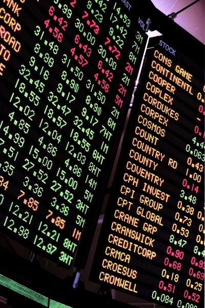 Stock Market board — Stock Photo © davidewingphoto #37863081