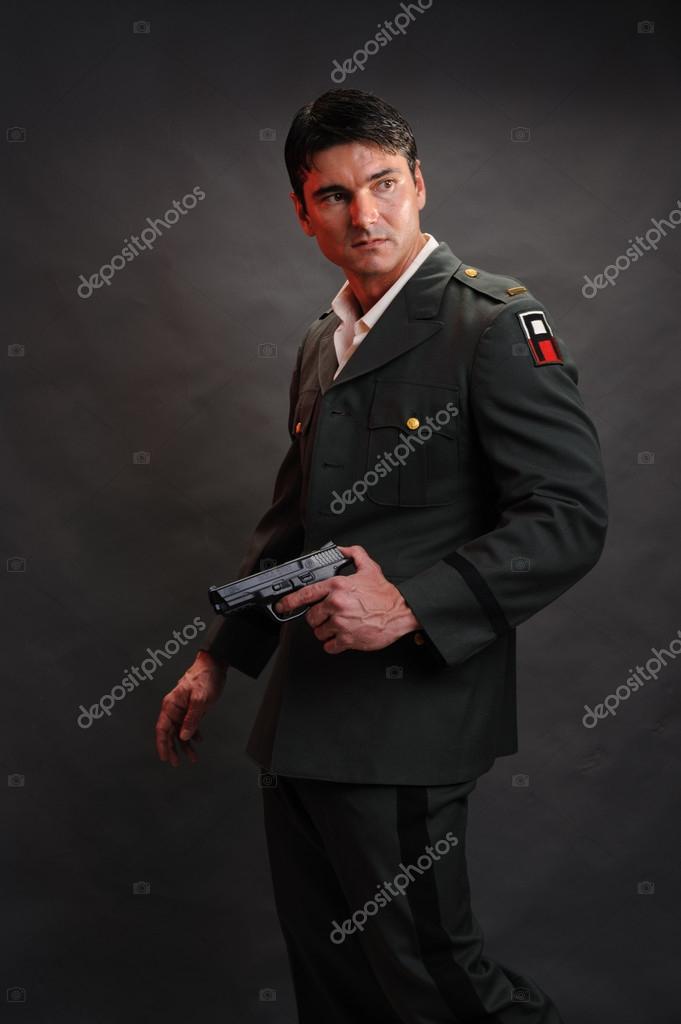 Military man — Stock Photo © romancephotos #38537043