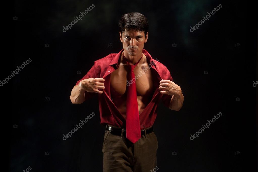 Handsome muscle man — Stock Photo © romancephotos #42344625