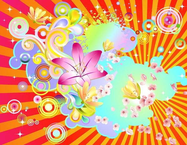 Floral Decoration Stock Vector Image by ©stockshoppe #25379003