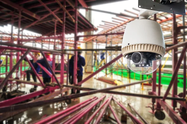 CCTV Camera Operating inside a station or department store Stock Photo ...