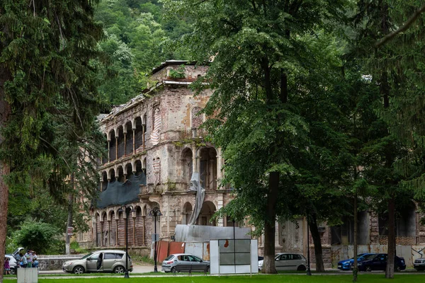 Baile Herculane Herculane Bath Romania June 2022 Entrance Access Bridge ...