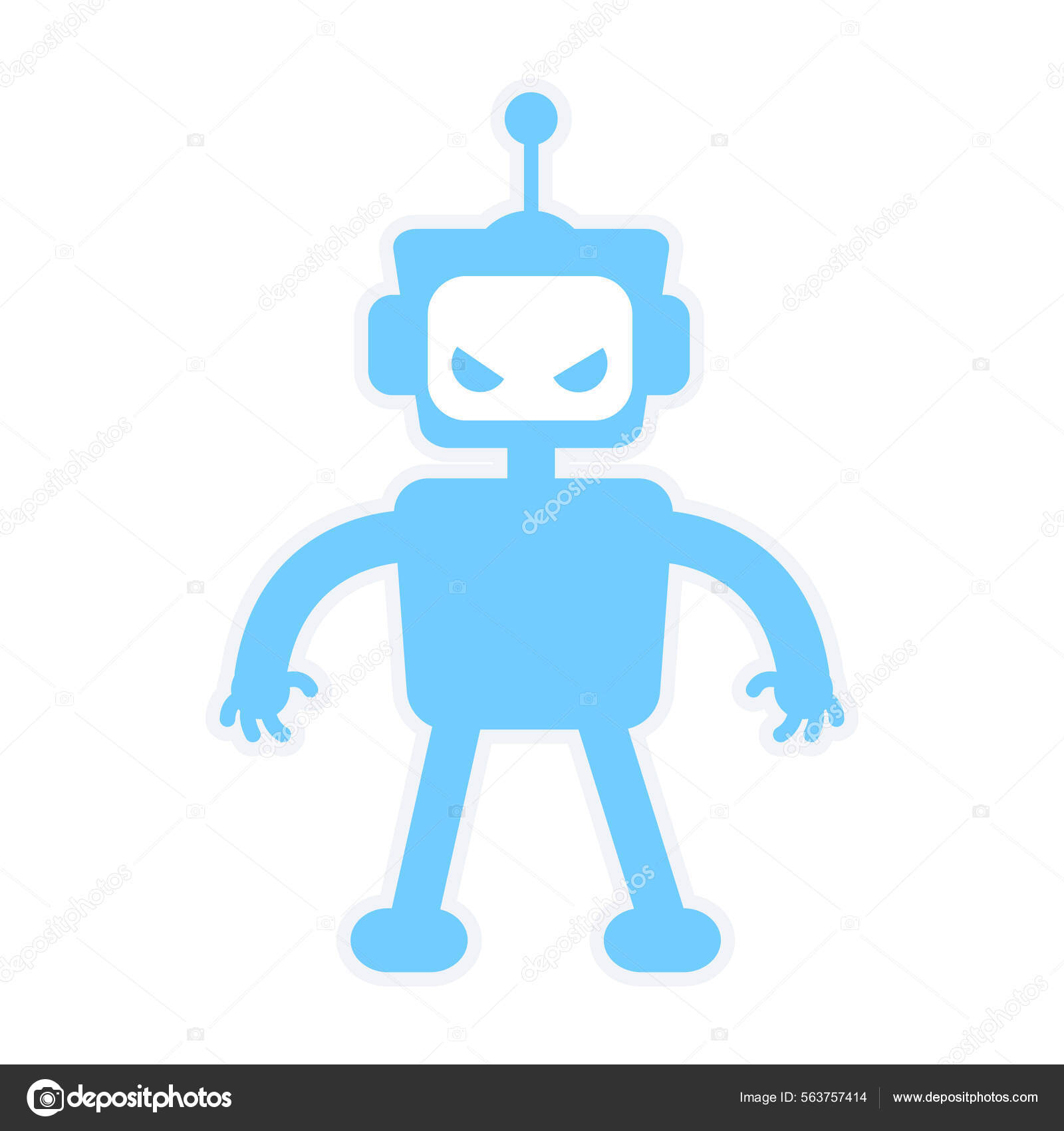 Dancing Robot Clipart Evil
