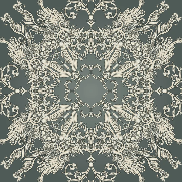 Vintage baroque pattern — Stock Vector © vgorbash #37533209