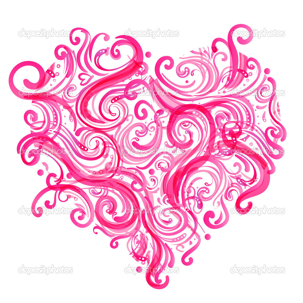 Rose Swirl Wallpaper