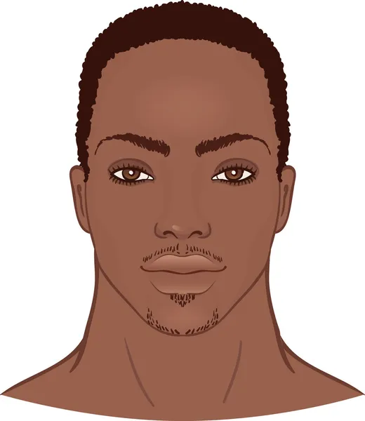 How To Draw A Black Man Face