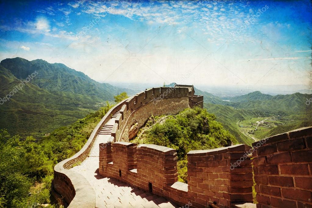 Gran pared de china — Foto de stock © lachris77 #39519925