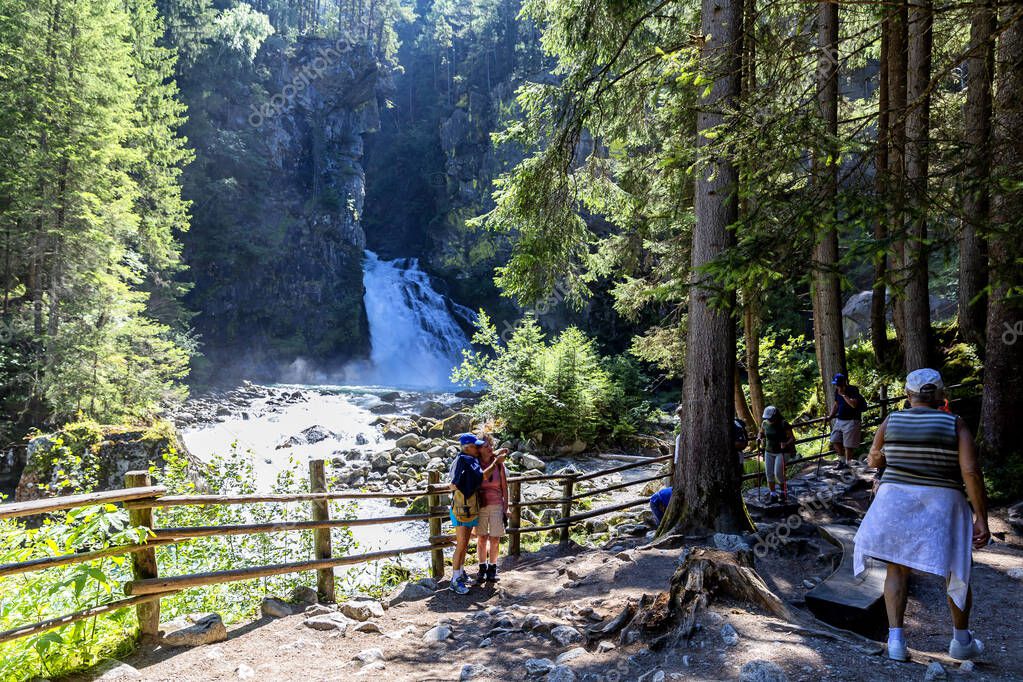 CAMPO TURES, ITALIA 2019, 23 de julio: El sendero de San Francesco y ...
