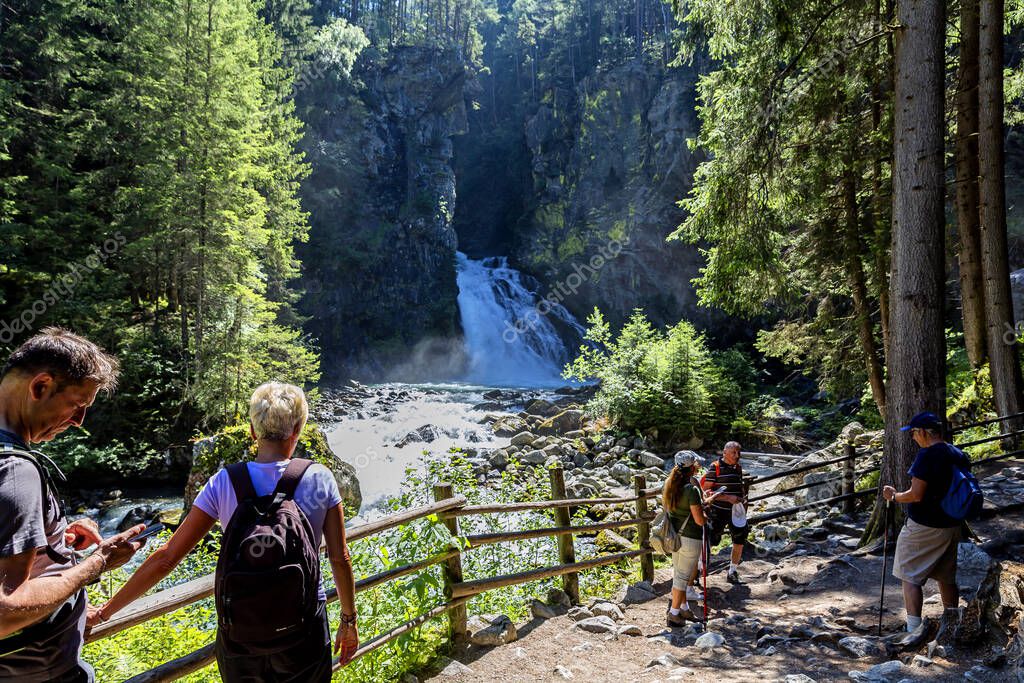 CAMPO TURES, ITALIA 2019, 23 de julio: El sendero de San Francesco y ...