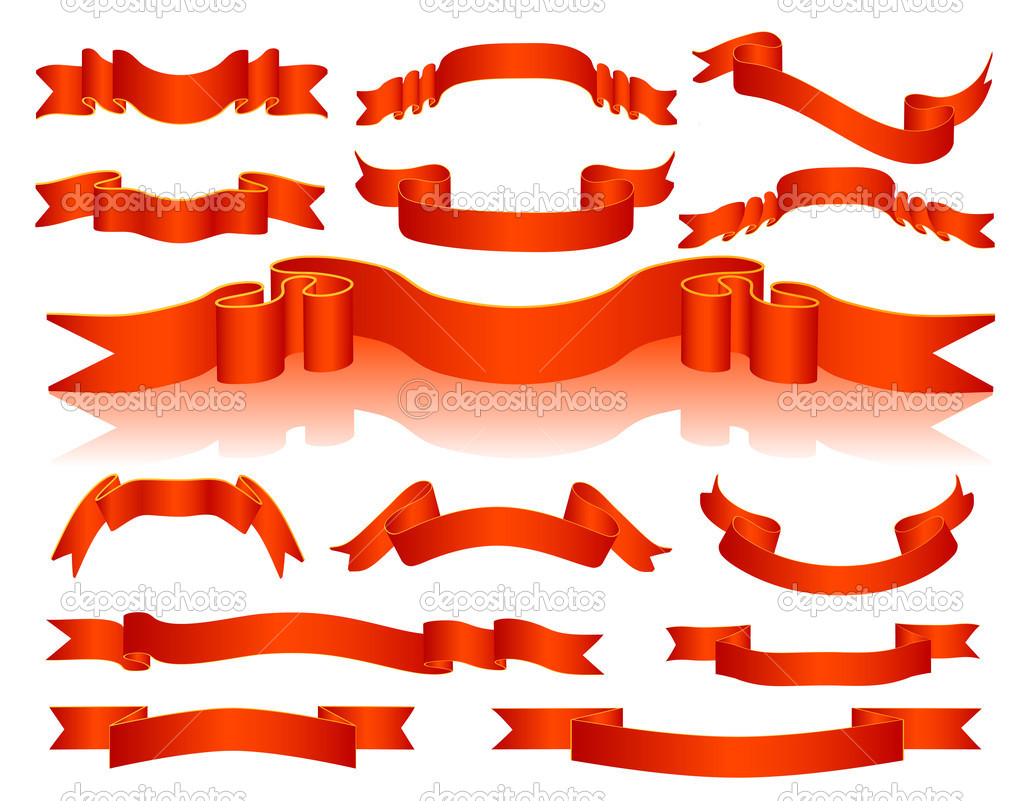 Ribbons Stock Vector by ©jelkicav 37785925