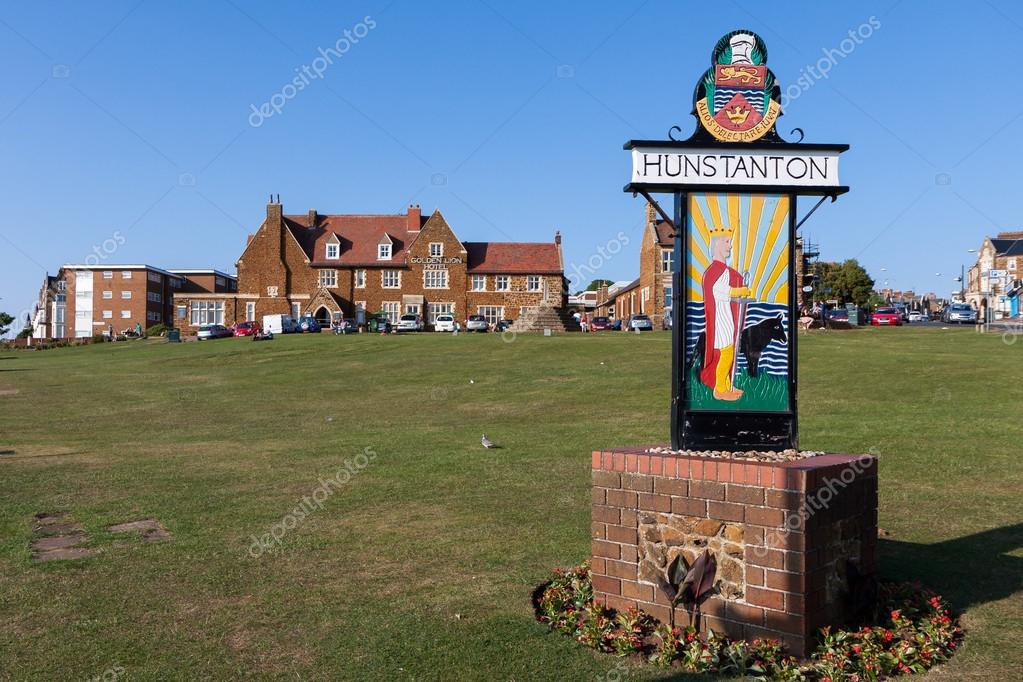 Signo de Hunstanton — Foto de stock #40953863 © phil_bird