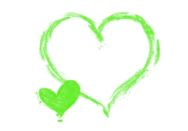 Green Heart Outline