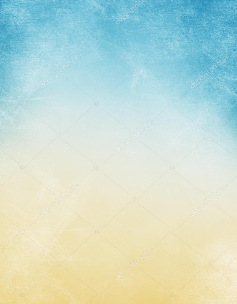 Grunge background in blue and beige color — Stock Photo © HorenkO #39010965