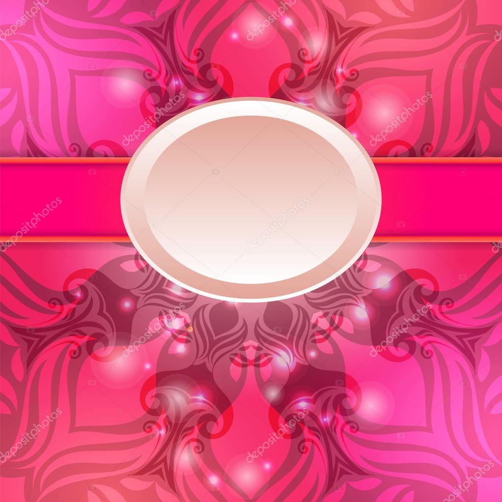 Pink vintage vector abstract background Stock Vector by ©heliburcka ...