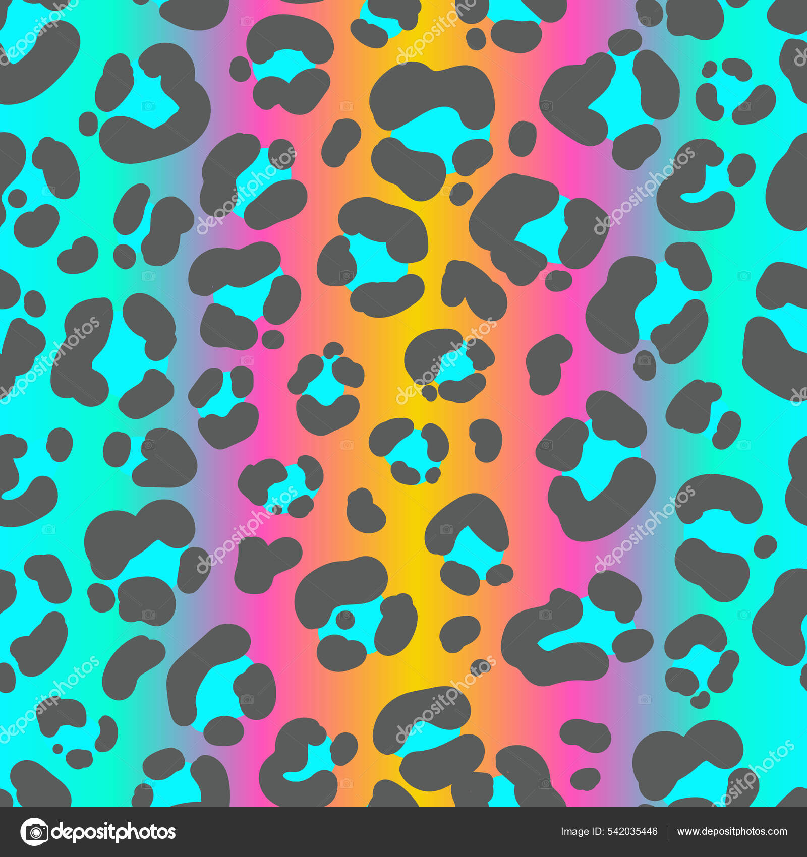 Neon Zebra Print Backgrounds