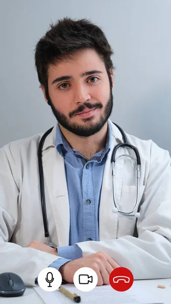 Video conference doctor Stock Photos, Royalty Free Video conference ...