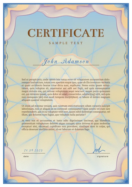 Sharing certificate Vector Art Stock Images | Depositphotos