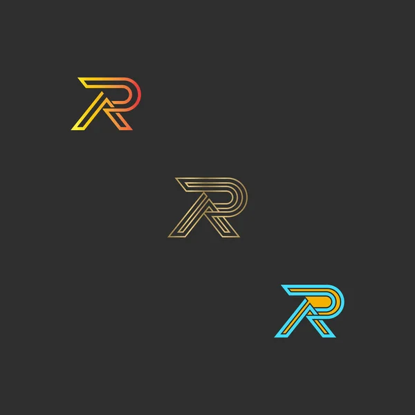 Logo letter r Vector Art Stock Images | Depositphotos