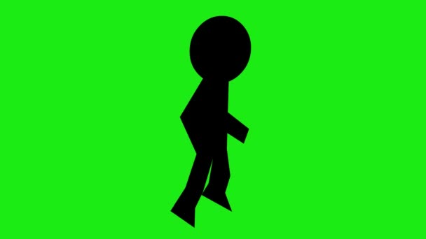 Stick Figure Running Animation