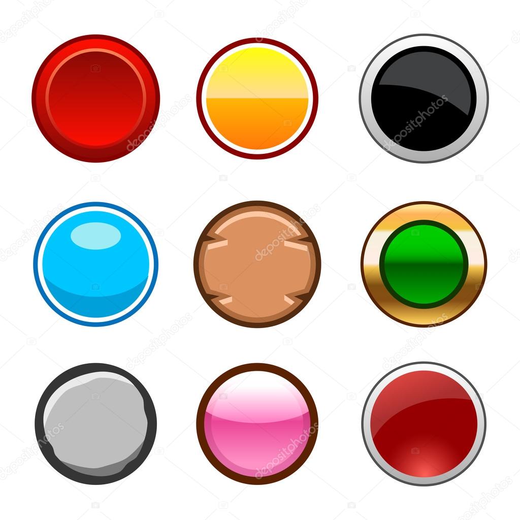 Square buttons back Stock Vector Image by ©game_gfx #38229527