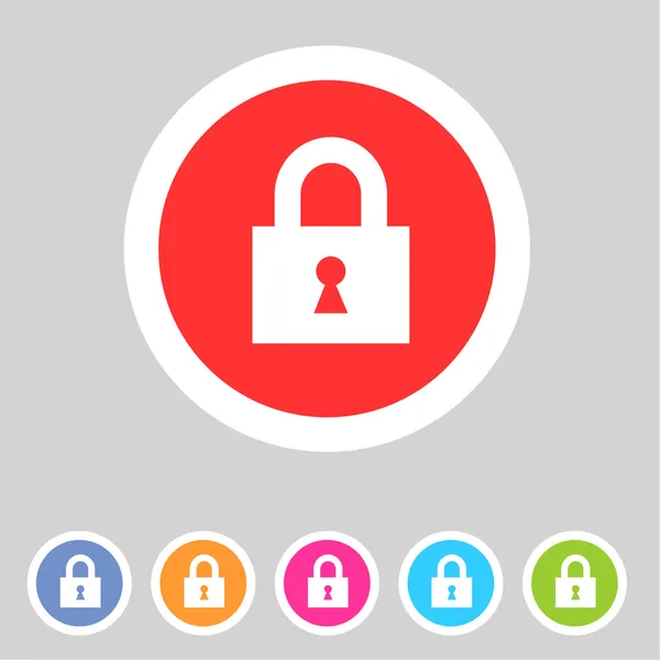 Flat game graphics icon lock Stock Vector Image by ©game_gfx #48272767