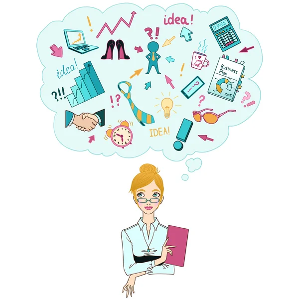 Girls dream job Vector Art Stock Images | Depositphotos