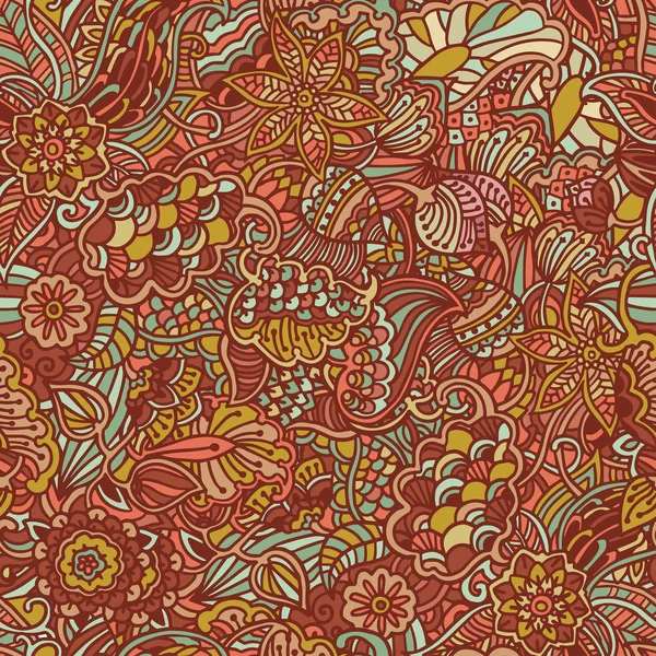 Floral seamless vector pattern. Stock Vector Image by ©mazeina #38090241