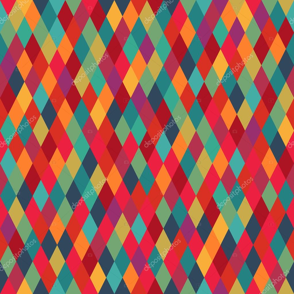 Diamond Harlequin Pattern
